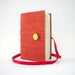 Red Journal Notebook Handmade Journal Blank Journal Brown Red Journal ...