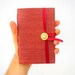 Red Journal Notebook Handmade Journal Blank Journal Brown Red Journal ...
