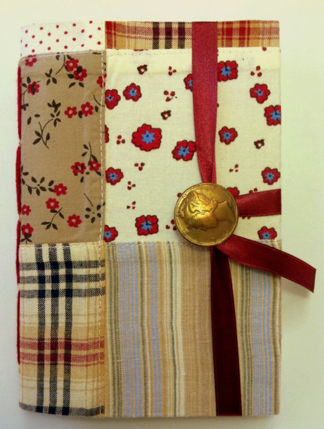 Beige Handmade Journal Notebook Diary Unlined Paper for Writing, Rag ...