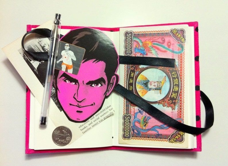 Pink Dots Journal Diary Notebook Writing Journal Black Dots - Etsy