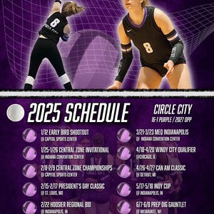 Sports Team Schedule Custom Graphic, for Social Media or Print - Etsy