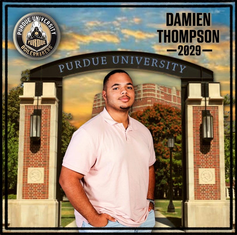 College Announcement Graphic, Customized Digital Edit - Etsy