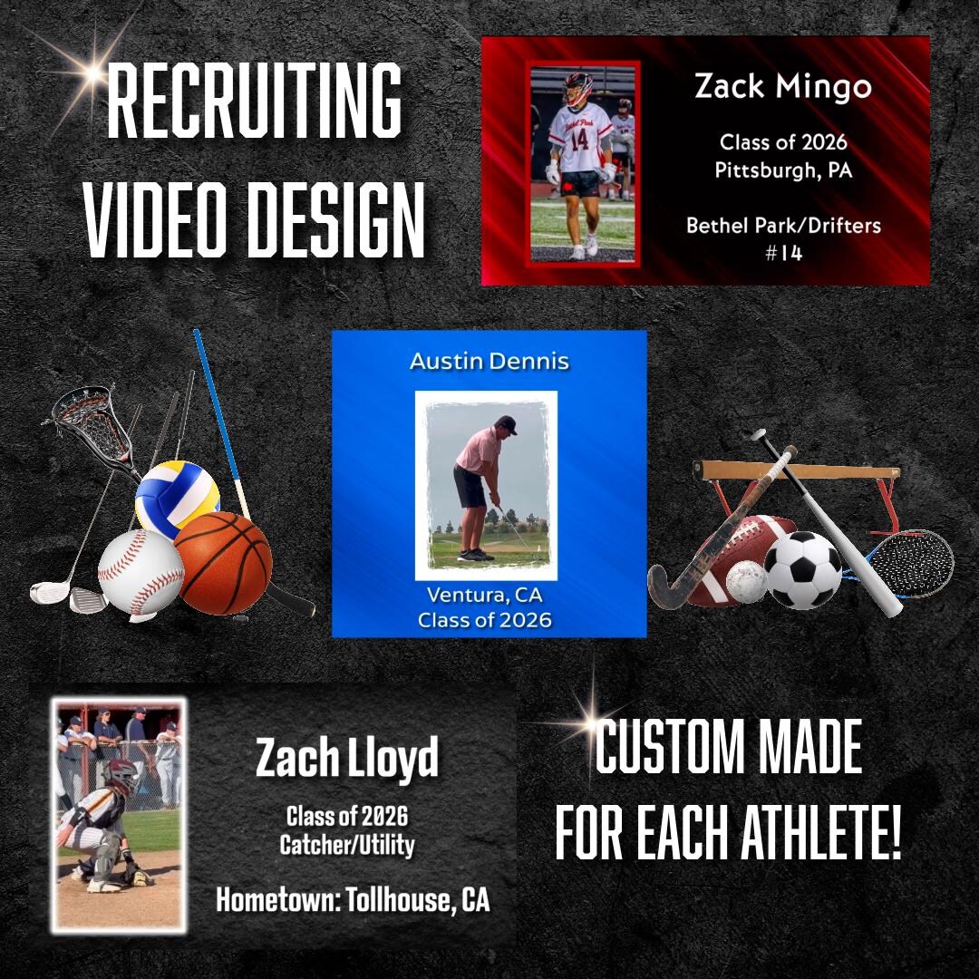 College Recruiting Highlight Video: Lacrosse, Soccer, Volleyball ...