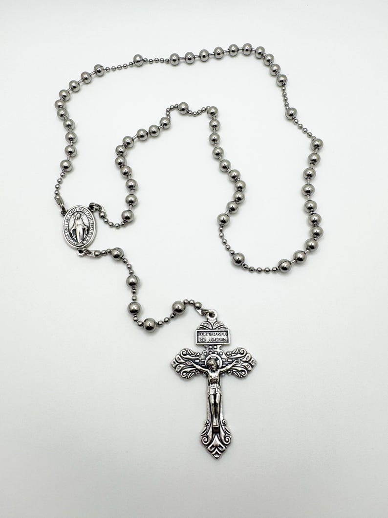Handmade Soldier Rosary | WWI Combat Rosary | Men’s Catholic Rosary ...