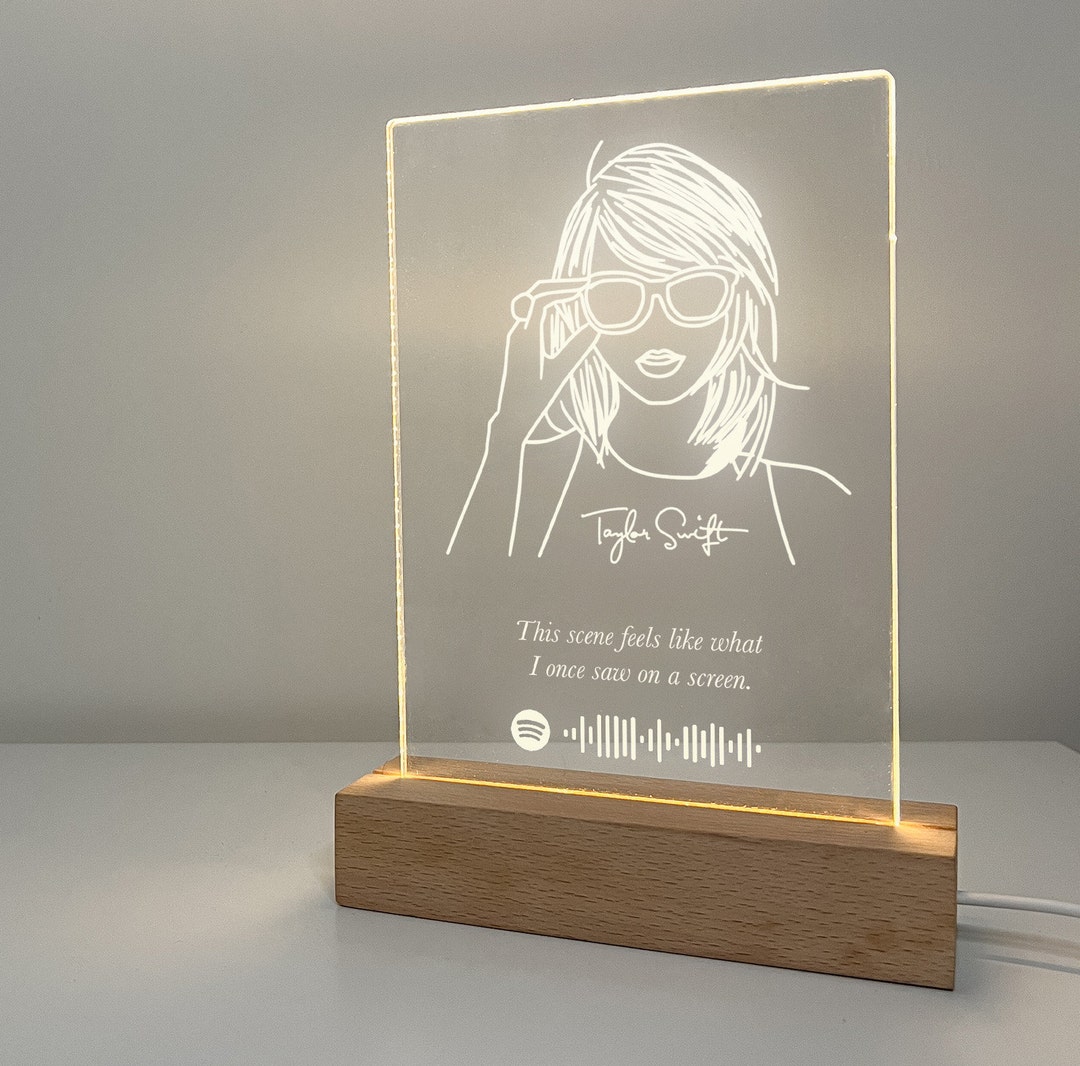 Gift for Swifties TS Eras Night Light up LED Table Lamp Girls Room ...