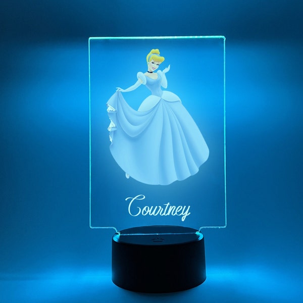 Cinderella Lamp - Etsy