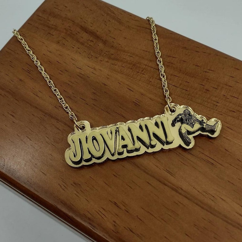 Spider Man Name Plate - Etsy