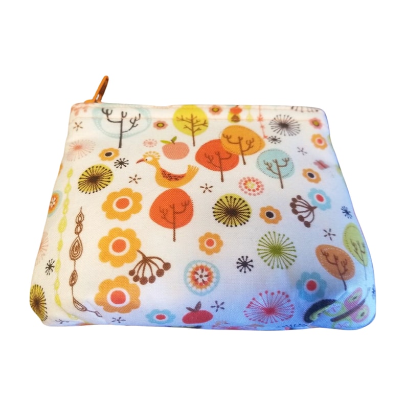 Three Piece Set- Woodland Collection Mini Zipper Pouch TRIO - Cute Coin ...