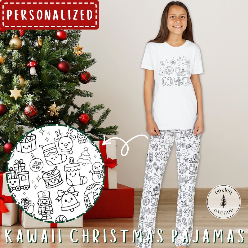 Colorable Pj - Etsy