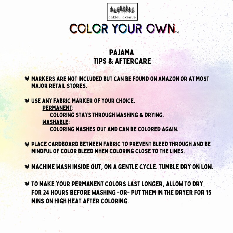 Space Coloring Custom Pjs Color Your Own Personalized Pajamas Kids DIY ...