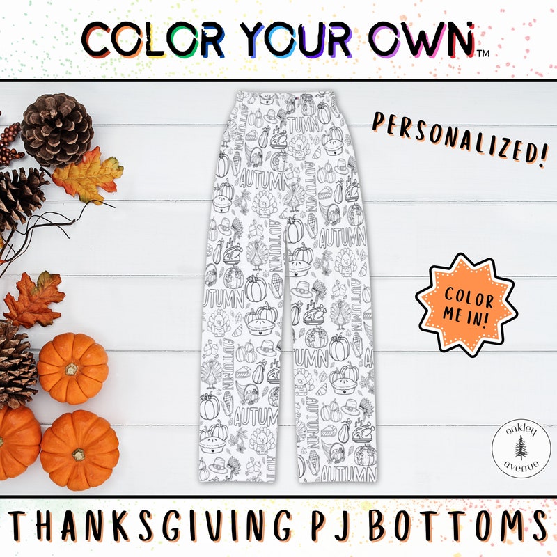 Fun Thanksgiving Pajamas - Etsy