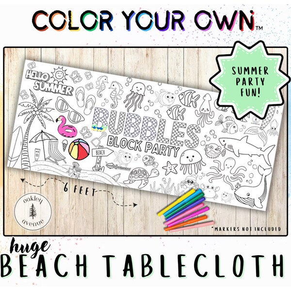 Beach Party Decor - Etsy