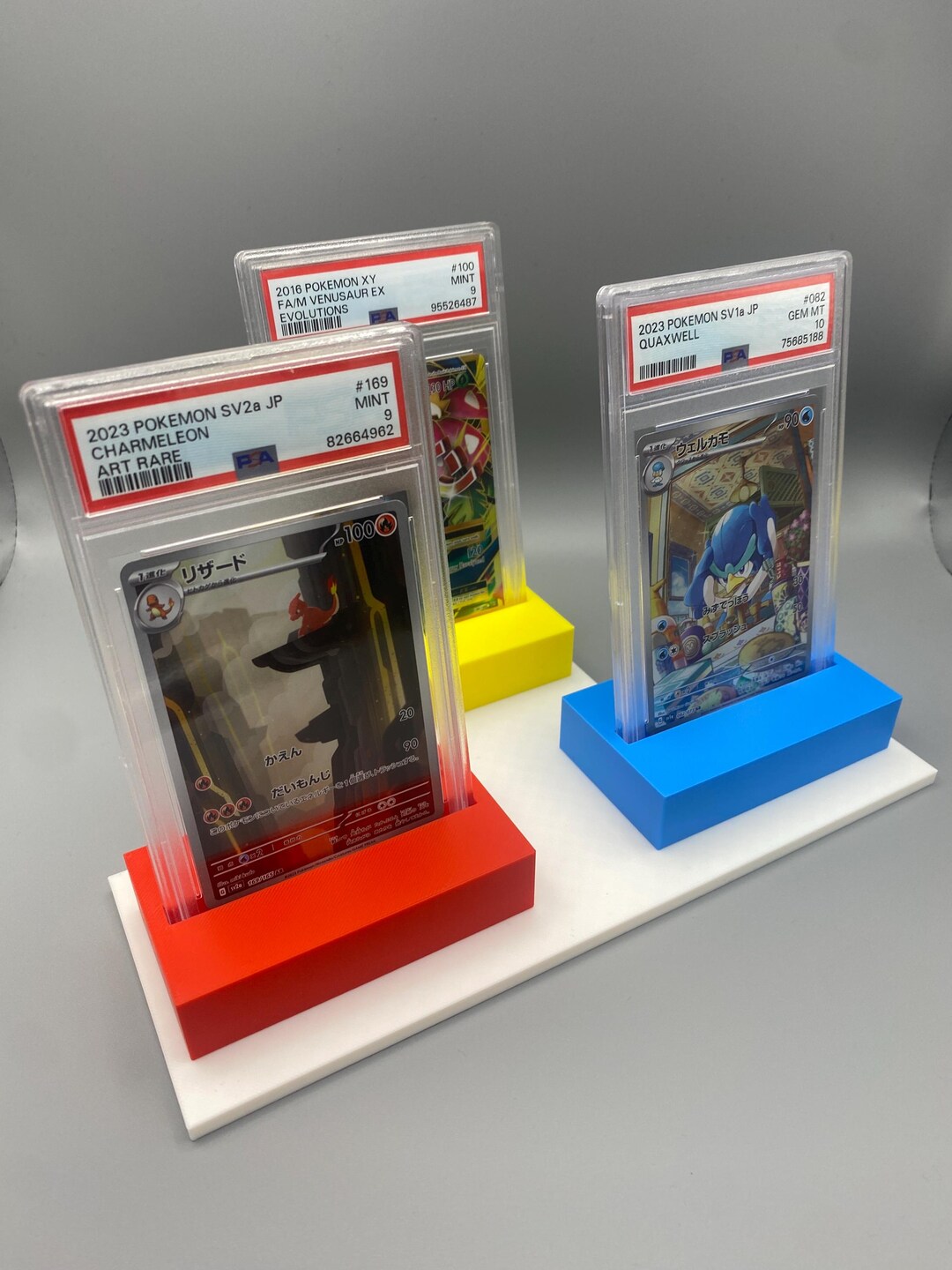 Modular PSA Display Set – Card Stand With Base | 3d-printed Stand for ...