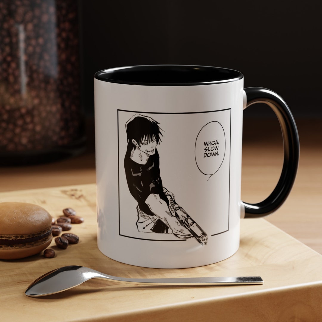 Toji Mug, Anime Mug Coffee, Anime Fan Gift, Anime Mug Gif, Jujutsu ...