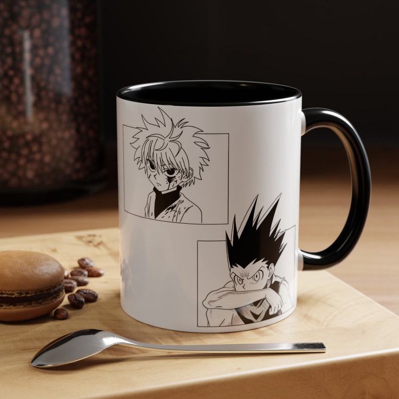 Anime Mug, Anime Coffee Cup, Hunter X Hunter Anime Gift, Gon and Killua ...