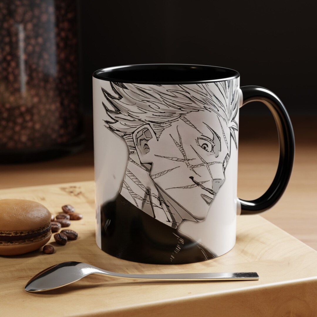 Jujutsu Kaisen Gojo Mug , Gojo Mug Anime , Anime Fan Mug Anime, Accent ...