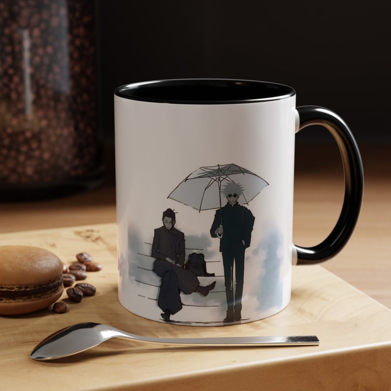 Jujutsu Kaisen Anime Mug, Gojo and Geto Cute Umbrella Mug , Anime Mug ...