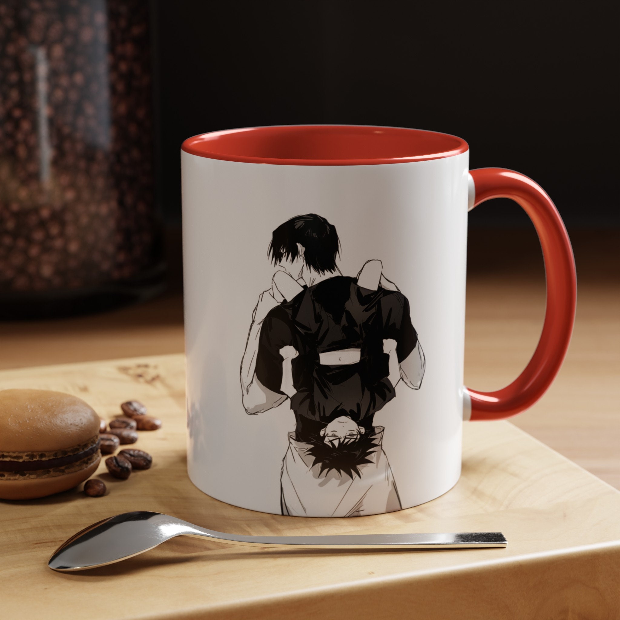 Jujutsu Kaisen Anime Mug, Cute Anime Mug Toji and Megumi, Anime Fan Mug ...
