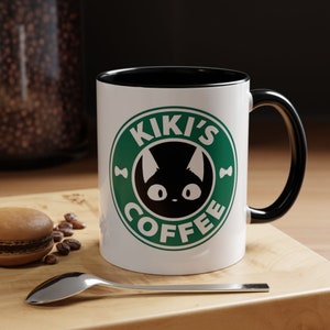Anime Mug Gift, Anime Coffee Cup, Cute Cat Anime Mug, Green Cat Anime ...