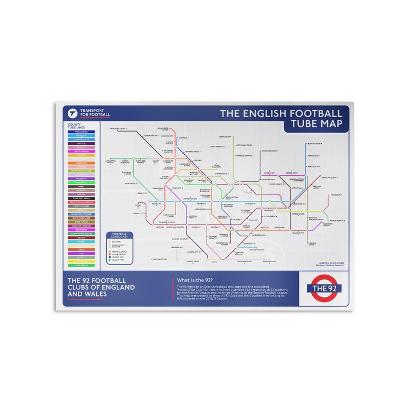 Tube Map - Etsy UK