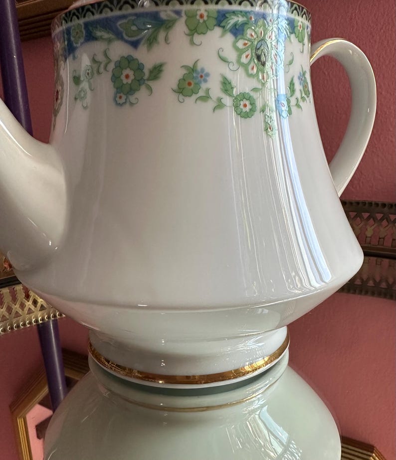 VERY RARE 1970's Noritake Japan Persia Pattern 2403 Bone China Lidded ...
