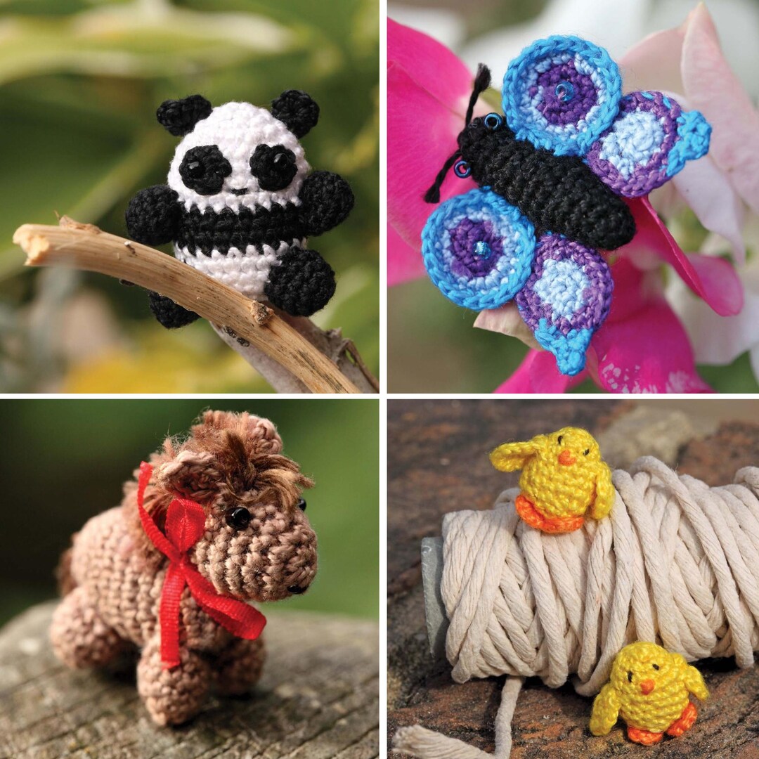 30 Mini Amigurumi Patterns - Mini Amigurumi Animals Patterns - Etsy
