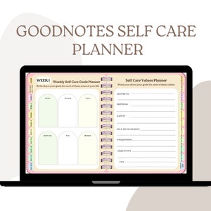 Goodnotes Self Care Planner,self Care Planner,goodnotes,self Care ...