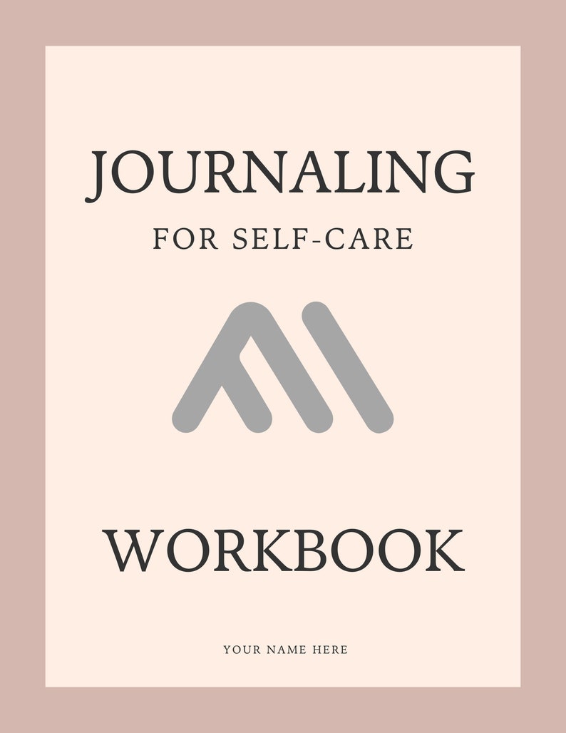 Self Care Journal Workbook, Journaling,self Care Planner,gratitude ...