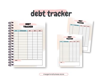Debt Tracker - Etsy