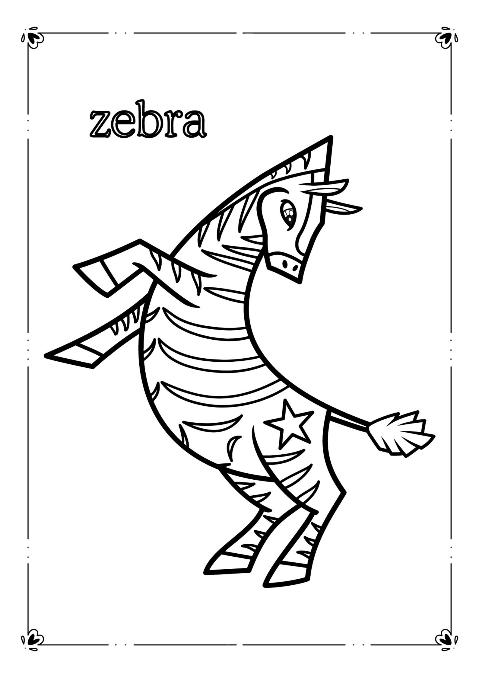 Wildlife Colouring Kit,animal Colorbook,cute Coloring Book,kids ...