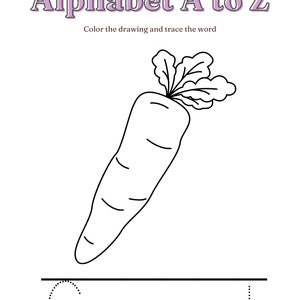 Alphabet Colouring Book,a to Z Colorbook,cute Coloring Book,kids ...