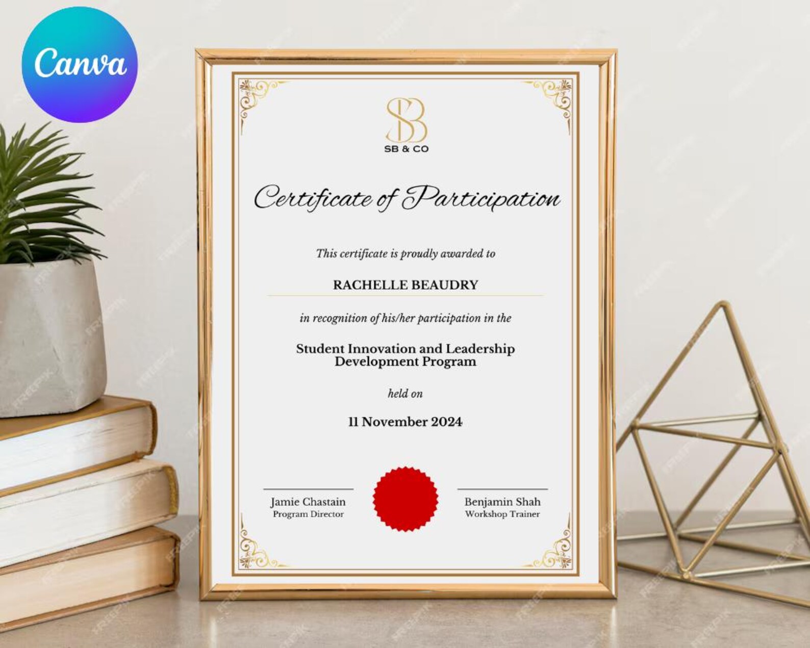 Participation Certificate Template,certificate,of Appreciation,training ...