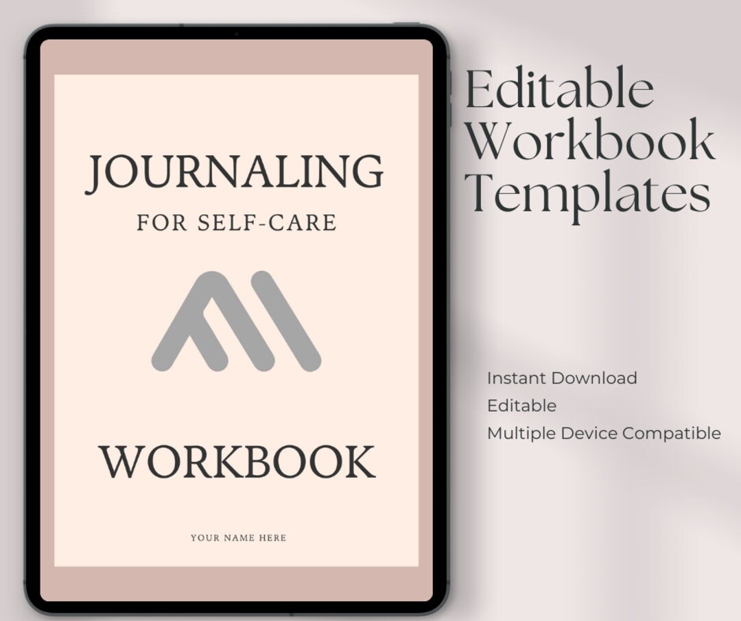 Self Care Journal Workbook, Journaling,self Care Planner,gratitude ...