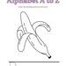 Alphabet Colouring Book,a to Z Colorbook,cute Coloring Book,kids ...