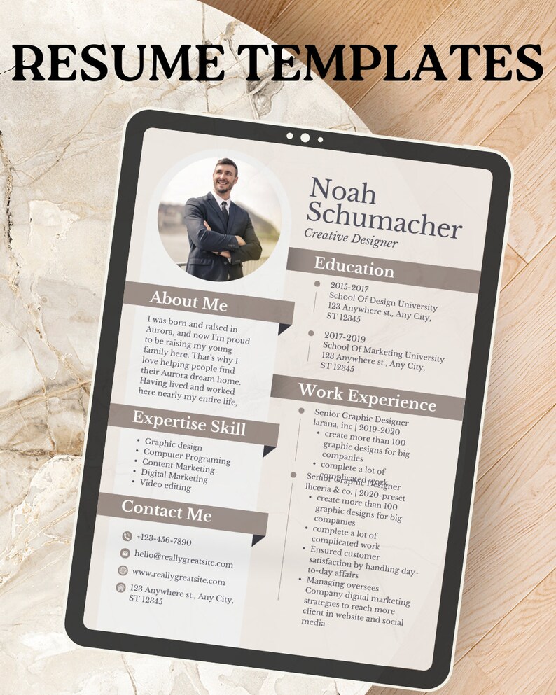 Resume Template,professional Resume, CV Template,ats CV Template ...