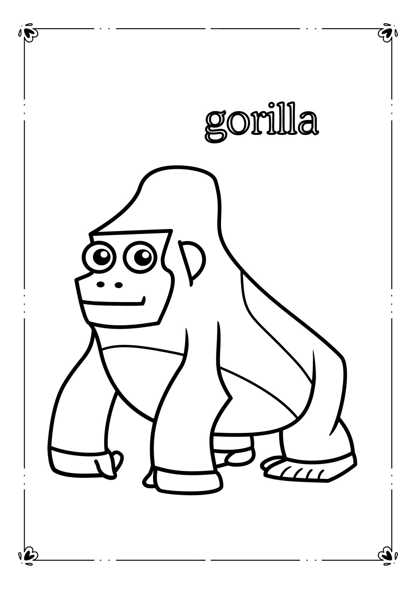 Wildlife Colouring Kit,animal Colorbook,cute Coloring Book,kids ...