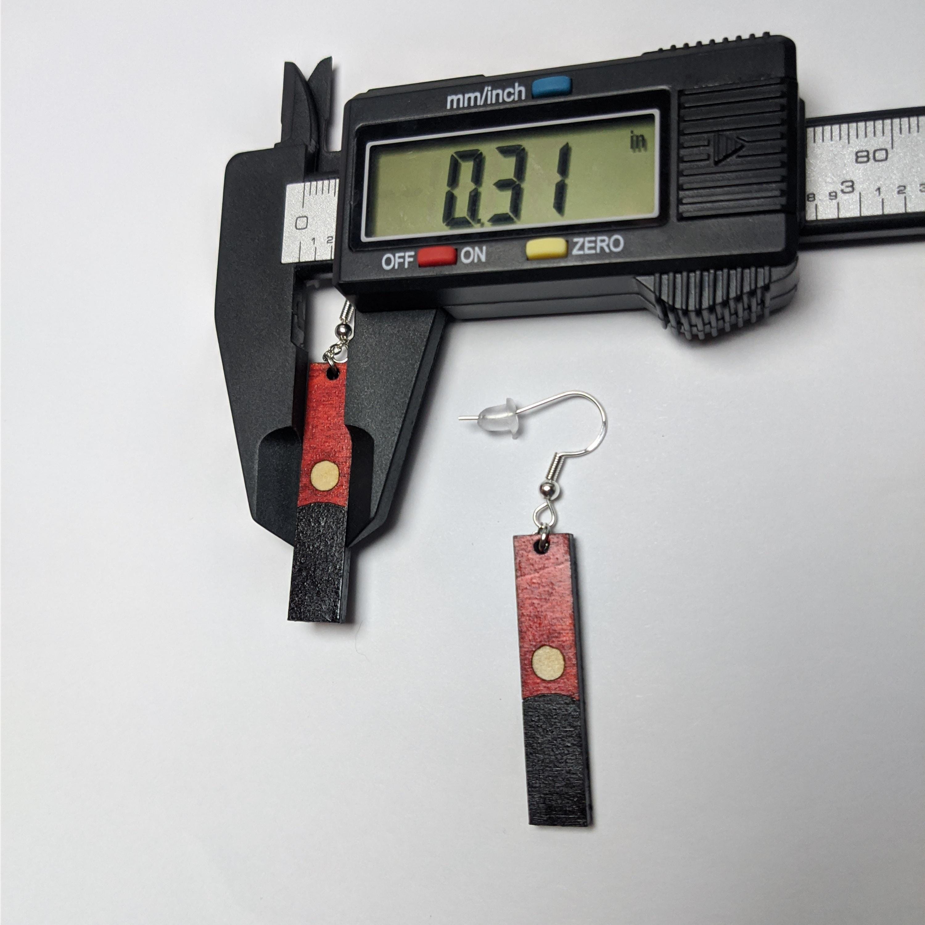 Hanafuda Sunset Earrings - Etsy