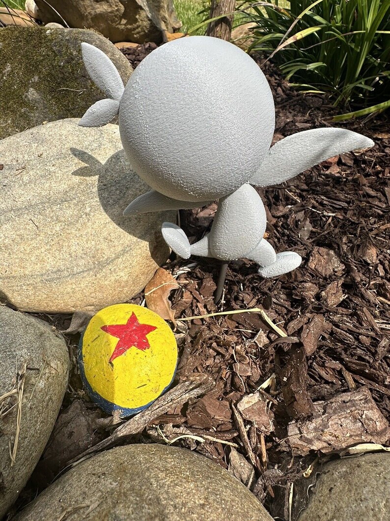 Orange Bird Garden Statue Decor Flower Magic Characters Disney Epcot ...