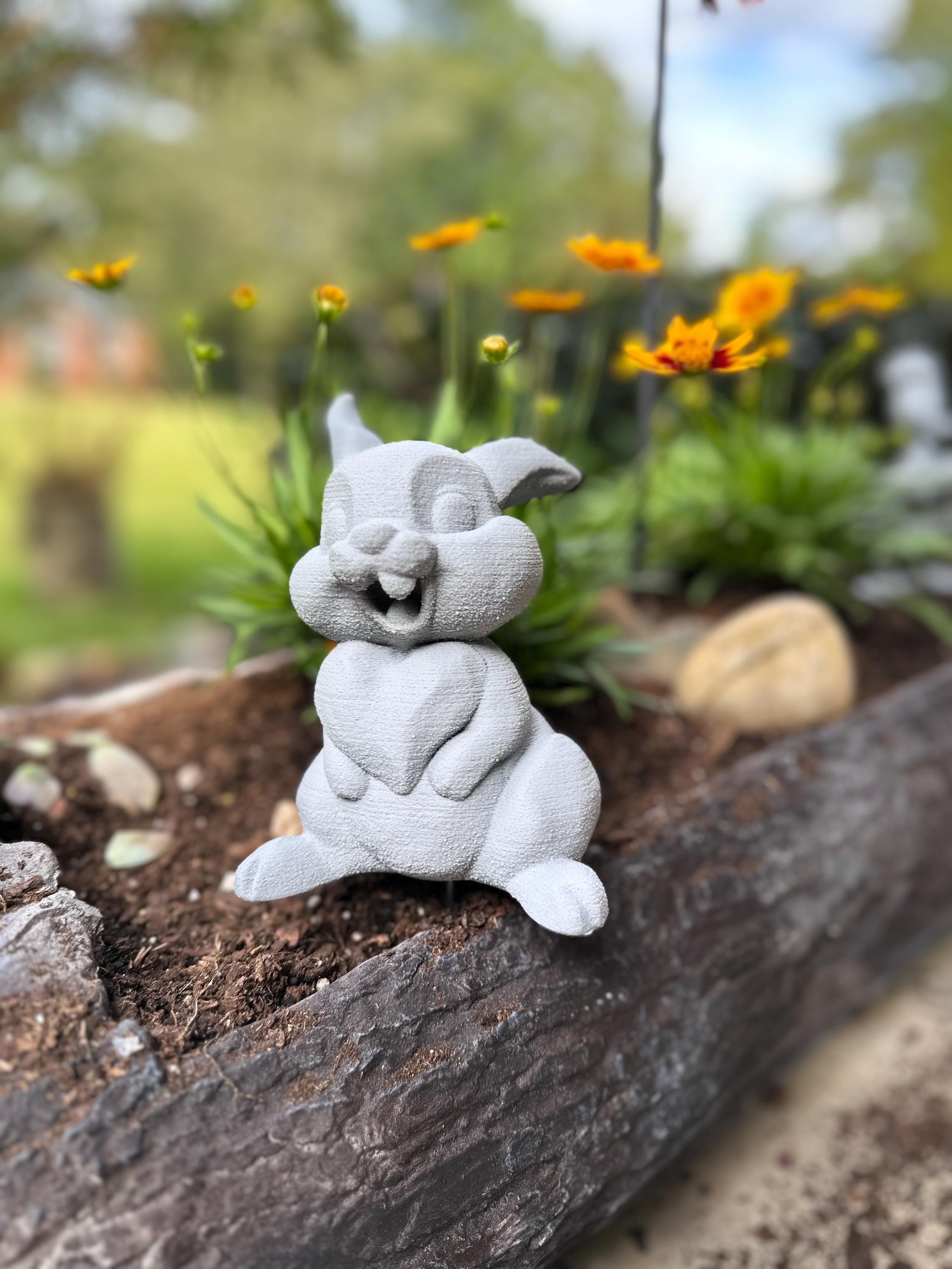 THUMPER Garden Statue Decor Flower Disney Bambi Gift Epcot Festival ...