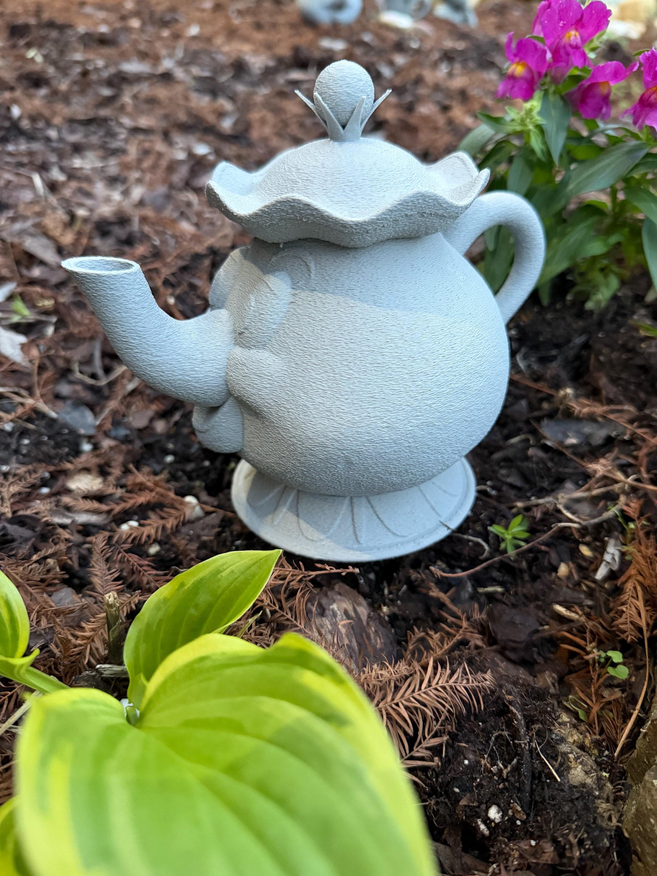 Mrs Potts Garden Statue - Decor Flower Beauty and the Beast Disney ...