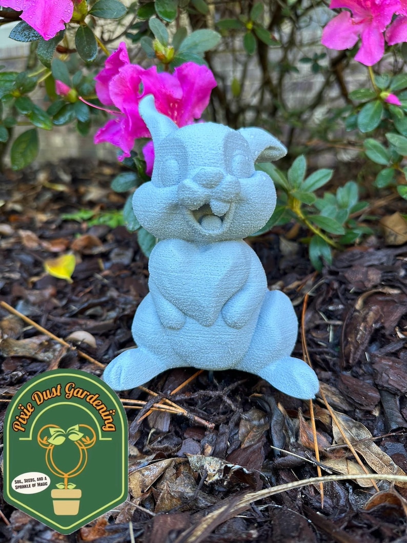 THUMPER Garden Statue Decor Flower Disney Bambi Gift Epcot Festival ...