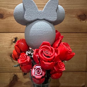 Disney Minnie Head Garden Statue Decor Cement Appearance Modern Hidden ...
