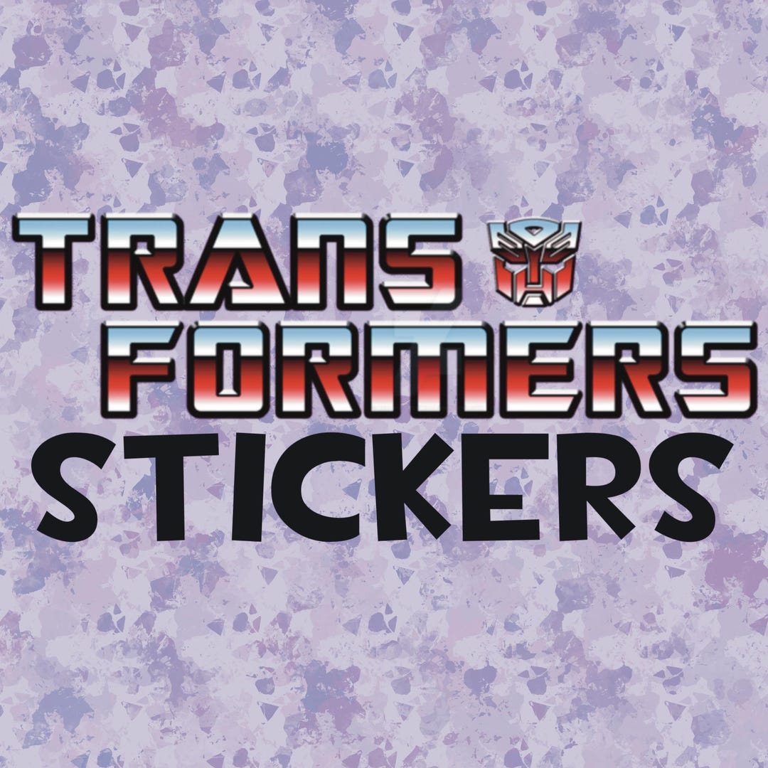 Transformers Stickers - Etsy