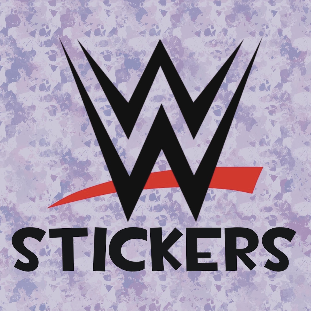 WWE Stickers - Etsy
