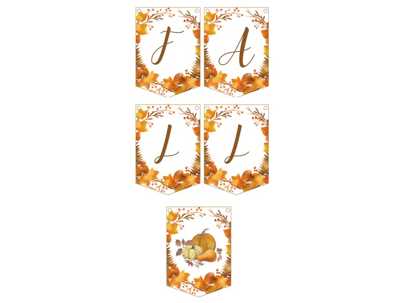 Fall Sweet Fall Banner, Printable Banner, Fall Banner - Etsy