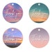Thank You - Sunset Gift Tags, Printable Gift Tags, Thank You Gift - Etsy