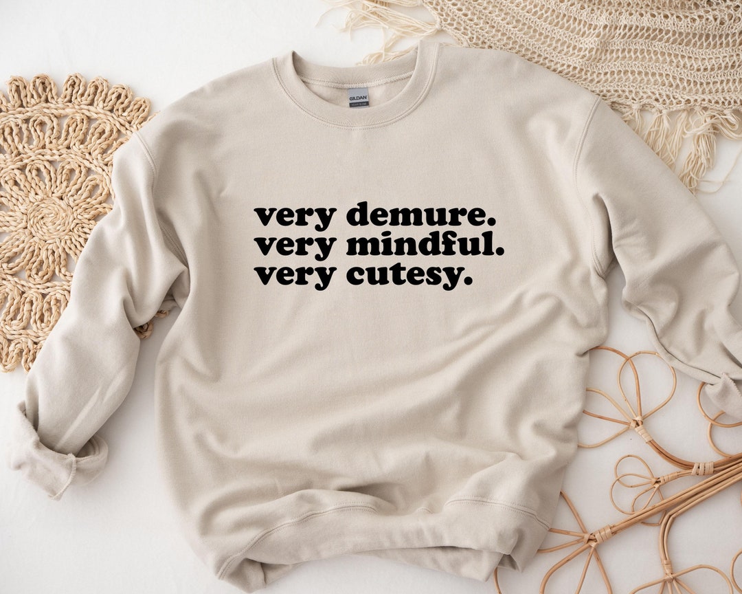 Very Demure Very Mindful Shirt, Demure Workplace T-shirt, Viral Tiktok ...