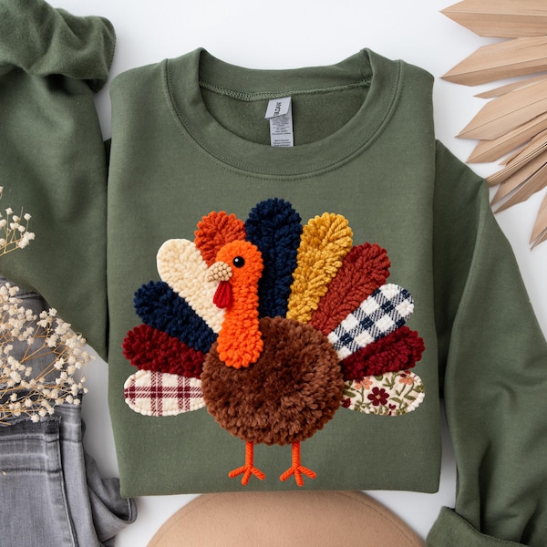 Thanksgiving Sweater - Etsy