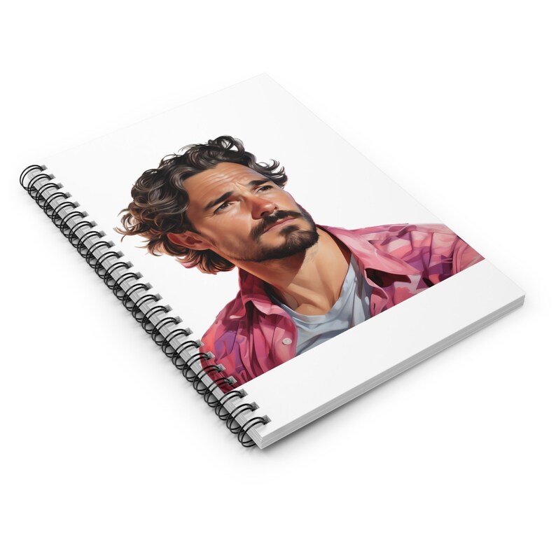 Stylish Printed 1980s Men Spiral Notebook Perfect for Journaling ...