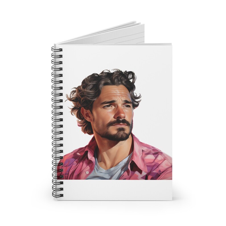 Stylish Printed 1980s Men Spiral Notebook Perfect for Journaling ...